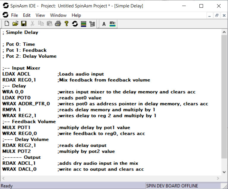Getting Started with the FV-1 | Electric Canary